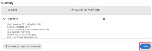 Ordering IT accessories | KTH Intranet