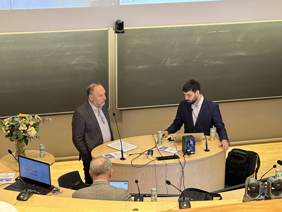 Konstantinos Paschalidis successfully defends his PhD thesis | KTH
